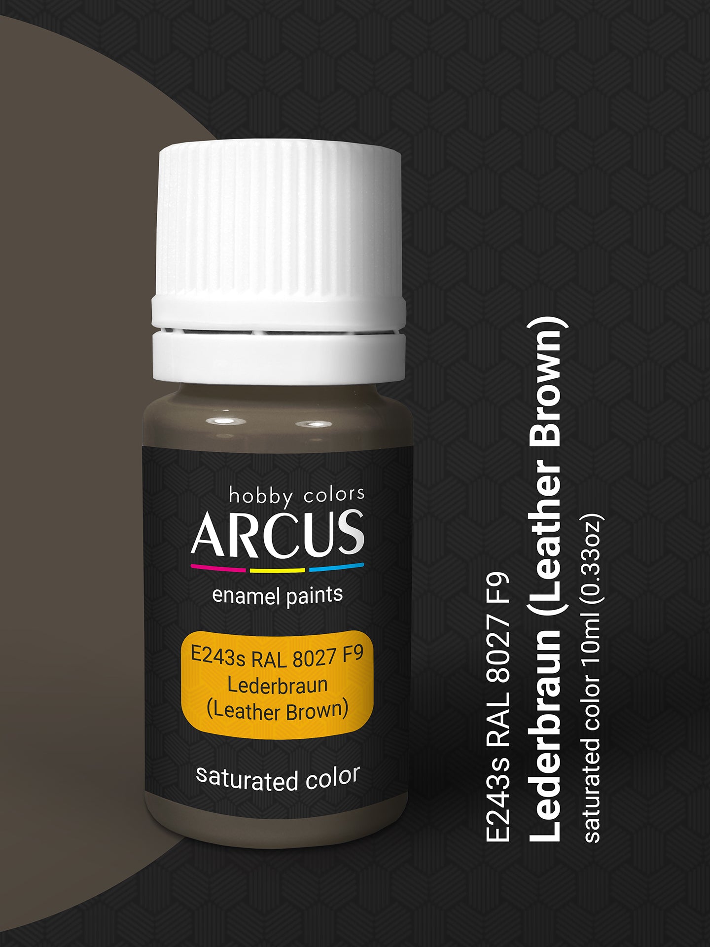 RAL 8027 F9 Lederbraun (Leather Brown) – Arcus Hobby